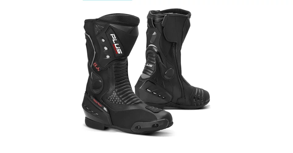 Plus Racing Road Sport vízálló bőr motoros sport csizma